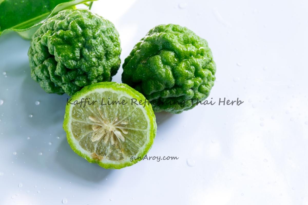 Kaffir Lime Refreshing Thai Herb with Health Benefits